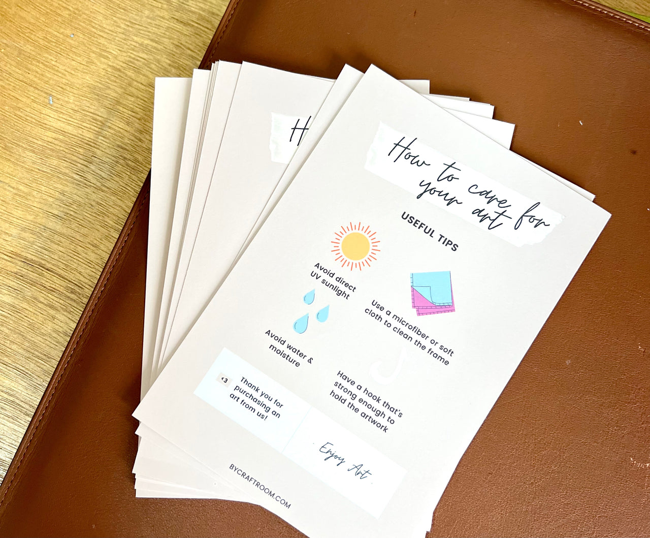 How to: Care for Your Art | Useful Tips for Art Owners – By Craft Room